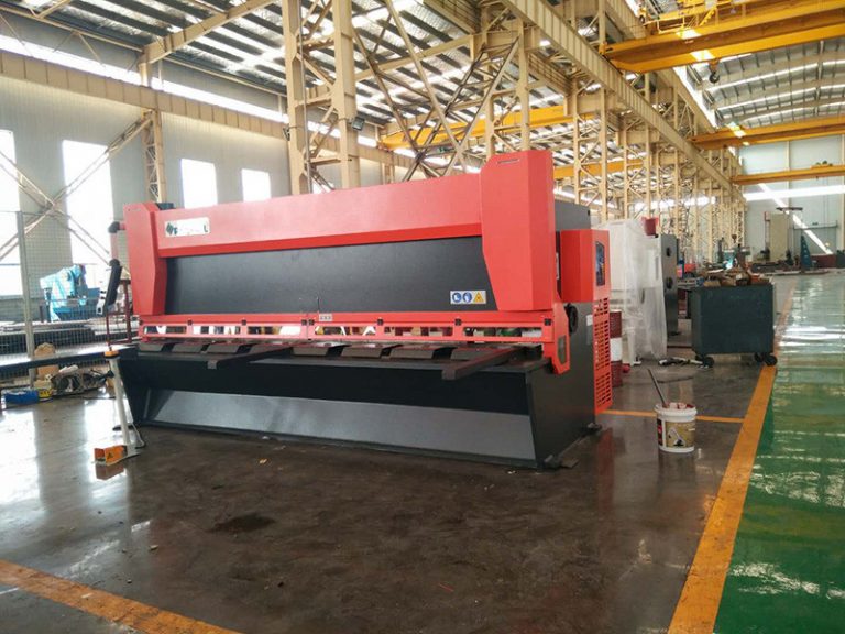 12x3200mm steel plate guillotine machine 3000mm metal sheet shearing machine 12mm Electrical ...