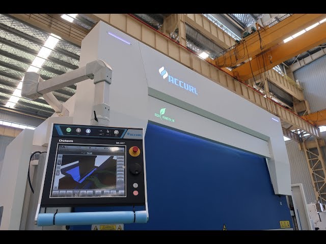 8 axis CNC hydraulic press brake 110 ton 3200mm - ACCURL