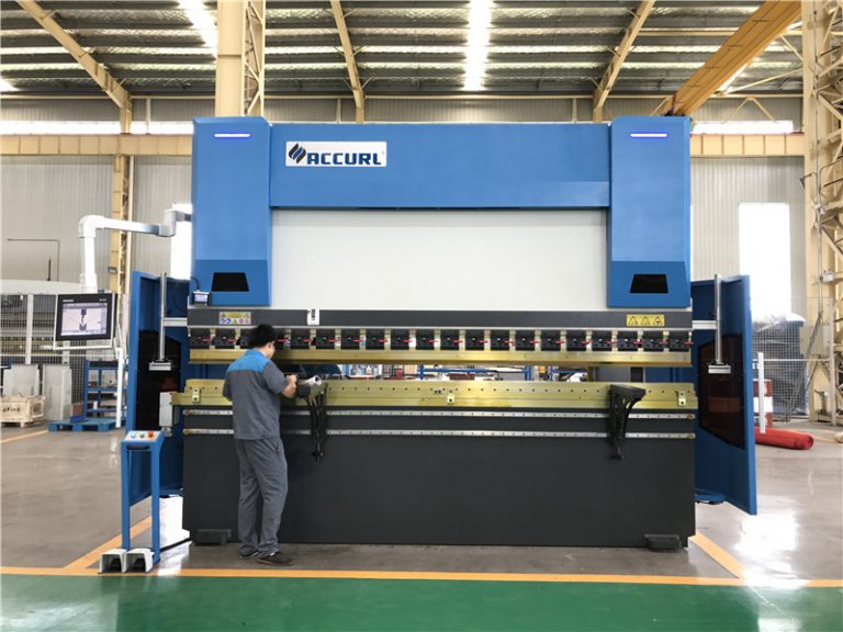 Accurl 4axis 110T/4000 CNC Press Brake with Delem DA-58T Control - ACCURL