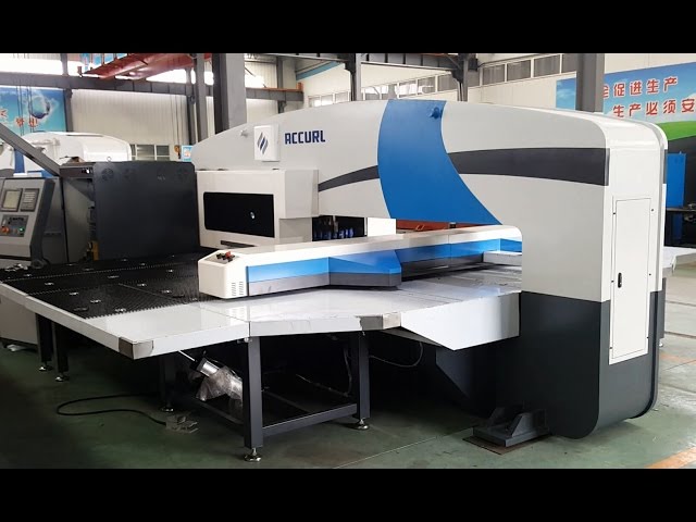 cnc punch press manufacturers - turret punch presses - 5-axis cnc servo ...
